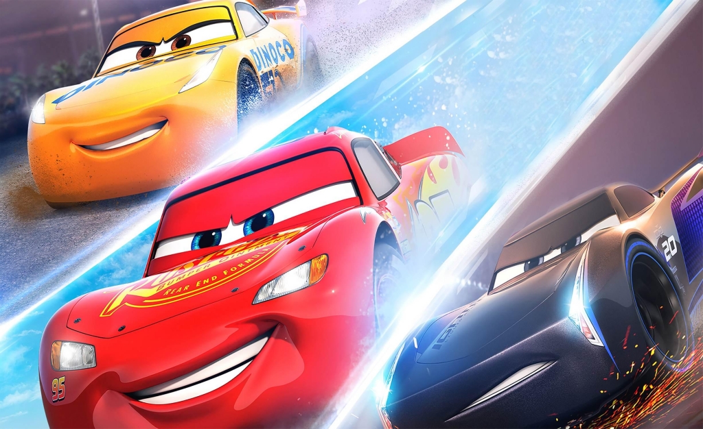 Fototapete Copii, Masini din desenele animate Masini 3 Art.030082 • 200 ...