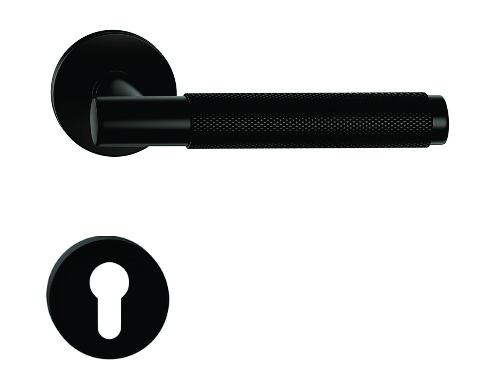 Manere usi TIME SLIM negru mat yala • 390.00 lei • Tahagov